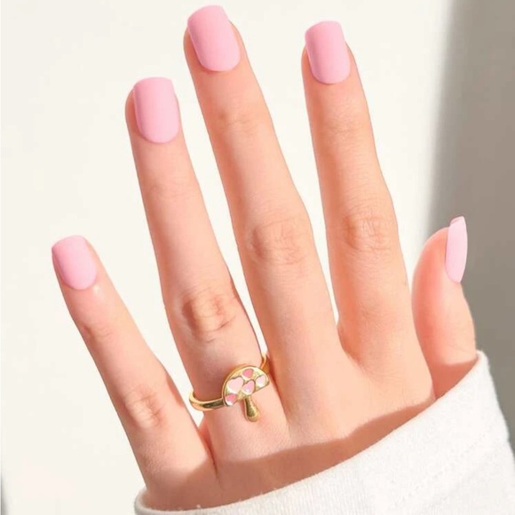 Makeup | Matte Baby Pink Press On Nails | Poshmark